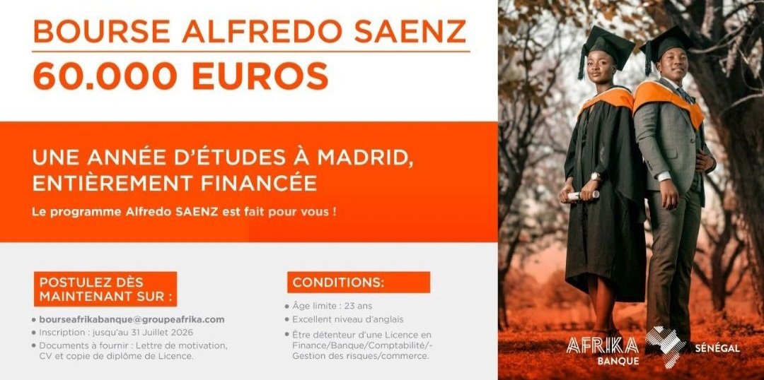 Bourse Alfredo SAENZ : Bourse Entièrement Financée En Espagne Pour Les ...